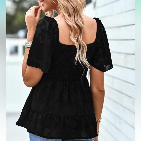 Tops | Amazon Peplum Blouse | Poshmark